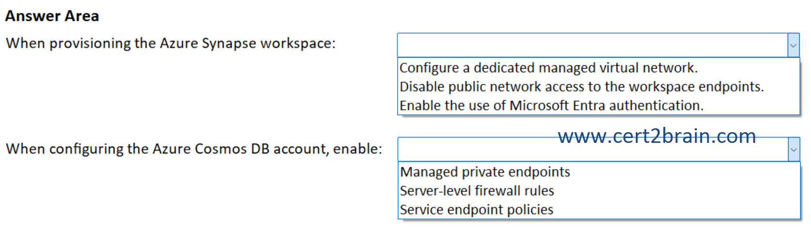 Microsoft - AZ-305 - Designing Microsoft Azure Infrastructure Solutions